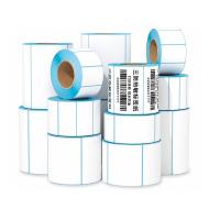 China Thermal Adhesive Blank Labels 2x1 Inch Multiple Purpose for sale