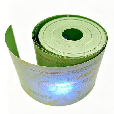 China Security Thermal Ticket Roll for Public Transport with Invisible UV Ink Printing for sale