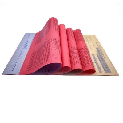 China 9 Part Carbon Coated Air Waybill for sale