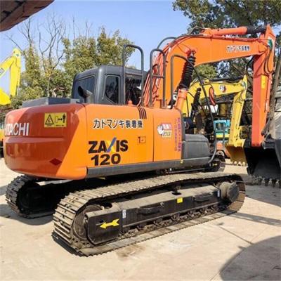 China Compact  Used Hitachi Mini Excavator Hitachi ZX120 Excavator 12ton for sale