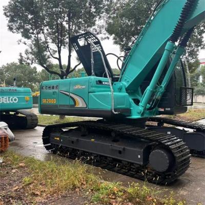 Cina SK200-8 Escavatori Kobelco usati Escavatori usati da 20 tonnellate di medie dimensioni in vendita