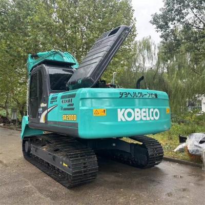 Cina SK200-8 Escavatori Kobelco usati Escavatori usati da 20 tonnellate di medie dimensioni in vendita