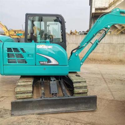China SK60-8  6 Ton Second Hand Kobelco Excavators Robust Performance for sale