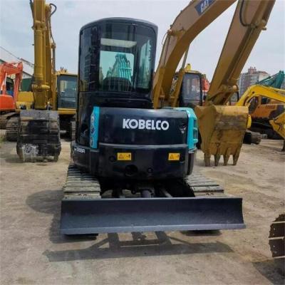 Cina Escavatori mini Kobelco SK55SR Usati Escavatori Kobelco da 5 tonnellate con parti originali in vendita