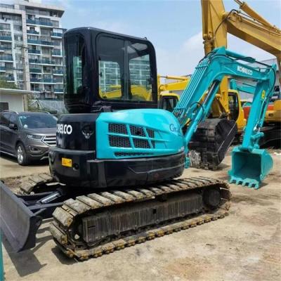 Cina Escavatori mini Kobelco SK55SR Usati Escavatori Kobelco da 5 tonnellate con parti originali in vendita