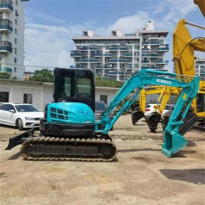 Cina Escavatori mini Kobelco SK55SR Usati Escavatori Kobelco da 5 tonnellate con parti originali in vendita