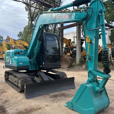 Cina Alta affidabilità Usato Kobelco SK75 Escavatore 7 tonnellate Mini Escavatore di seconda mano in vendita