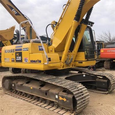 Cina PC220-8 Komatsu 22 tonnellate escavatore scavatori di seconda mano 110KW Potenza in vendita