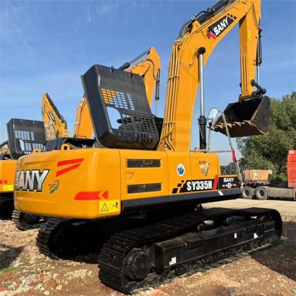 Quality Used Sany SY335H Second Hand Excavator 33 Ton With Less Hour 33000 KG for sale