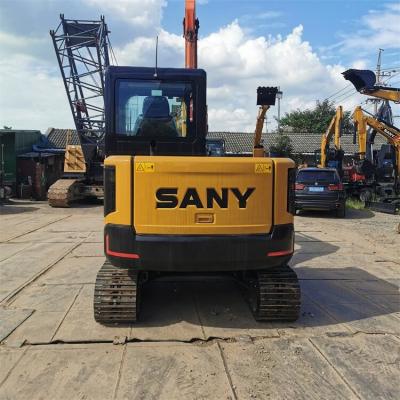 Cina Mini Used Sany Excavator SY55U Sany 5 Ton Excavator con parti originali in vendita