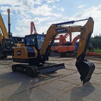 Cina Mini Used Sany Excavator SY55U Sany 5 Ton Excavator con parti originali in vendita