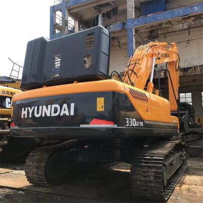 Cina Basse emissioni di seconda mano Hyundai Excavators 330LC-9S 33 Tonne Excavator in vendita