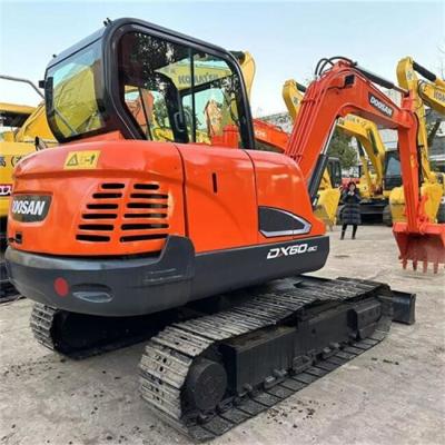 Cina Dx60 Doosan Mini Digger 6 tonnellate mini escavatore usato in vendita