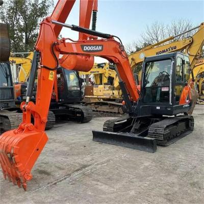 Cina Dx60 Doosan Mini Digger 6 tonnellate mini escavatore usato in vendita