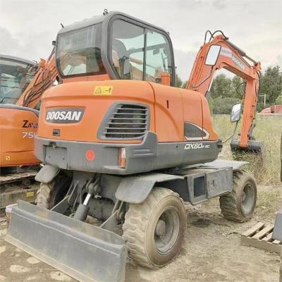 Cina Dx60w-9 Escavatore usato Doosan Escavatore di seconda mano Doosan da 6 tonnellate in vendita