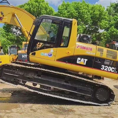 China 20Ton Used Caterpillar Excavator Cat 320cl Excavator  High Efficiency for sale