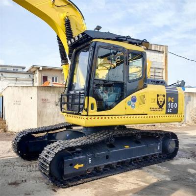 Cina PC160-7 Komatsu Escavatore da 16 tonnellate Escavatrice usata in vendita