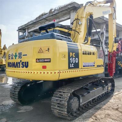 Cina PC160-7 Komatsu Escavatore da 16 tonnellate Escavatrice usata in vendita