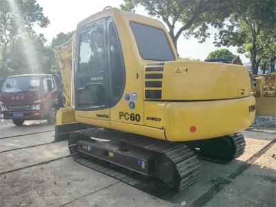 Cina Escavatori idraulici usati Komatsu PC60-8 6 tonnellate Escavatori piccoli usati in vendita