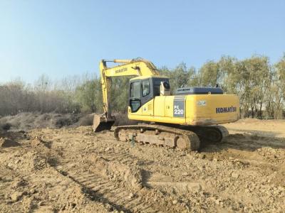 Cina Komatsu PC220-7 Escavatore idraulico usato 22 tonnellate Escavatore di seconda mano in vendita