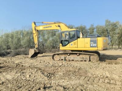 Cina Komatsu PC220-7 Escavatore idraulico usato 22 tonnellate Escavatore di seconda mano in vendita