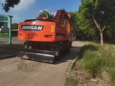 Cina Facile manutenzione DH210 Excavator a ruote usato Doosan 21 Ton Digger in vendita