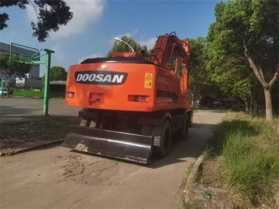 Cina Facile manutenzione DH210 Excavator a ruote usato Doosan 21 Ton Digger in vendita