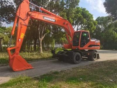 Cina Facile manutenzione DH210 Excavator a ruote usato Doosan 21 Ton Digger in vendita