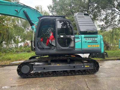 Cina Fasilità di manutenzione Escavatore Kobelco usato SK200-8 Escavatore Kobelco 20 tonnellate in vendita