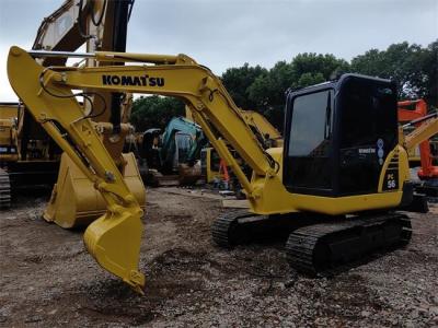 China PC56-7 Second Hand Komatsu Excavators Komatsu 5.5 Ton Excavator Fuel Efficiency for sale