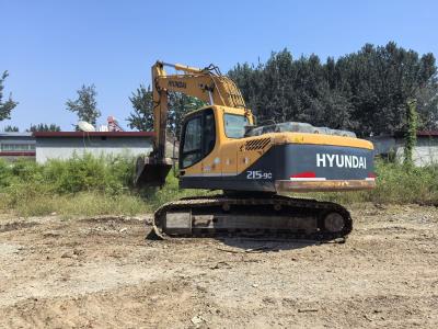Cina 21000KG Hyundai Used Excavator R215-9C Hyundai Hydraulic 21 Ton Excavator in vendita