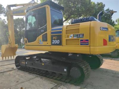 Cina Escavatore Komatsu di seconda mano da 20 tonnellate Komatsu PC 200 8 con parti originali in vendita