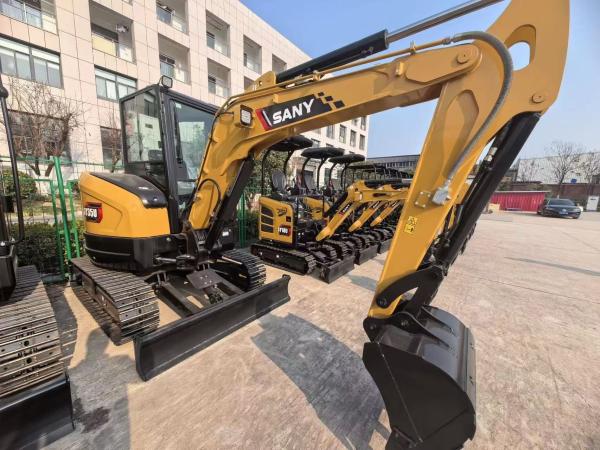 Quality 20.4KW Used Sany SY35U Excavator Sany 3 Ton Excavator With Original Parts for sale
