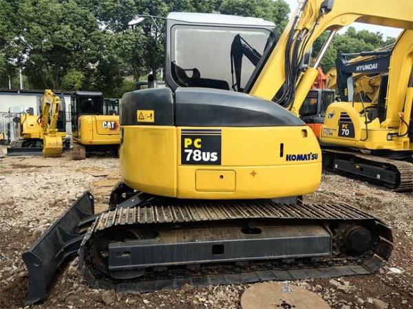 Quality Compact Second Hand Komatsu PC78US Excavator 7 Ton Komatsu Crawler Excavator for sale