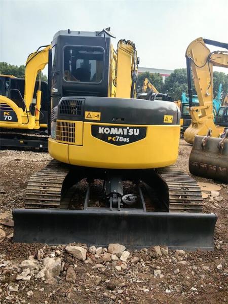 Quality Compact Second Hand Komatsu PC78US Excavator 7 Ton Komatsu Crawler Excavator for sale