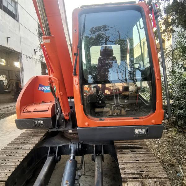 Quality Doosan Dx75 Used Doosan Excavator Second Hand Excavator 7 Ton for sale