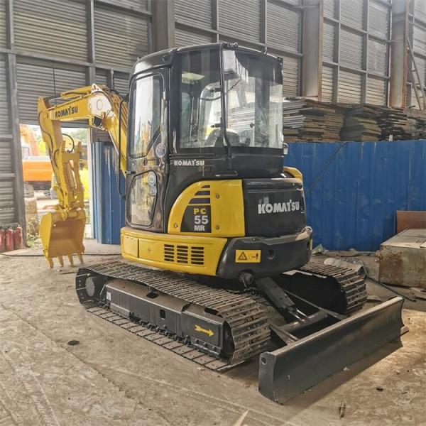 Quality High Stability Used Komatsu Mini Excavator PC55MR Komatsu 5 Ton Digger for sale