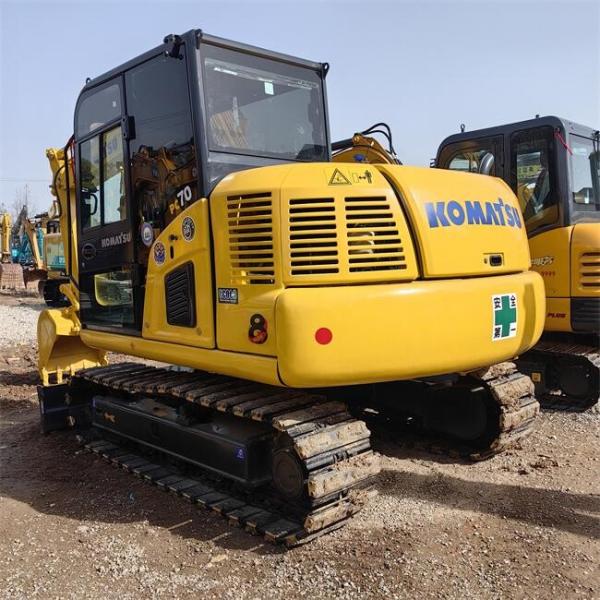 Quality Operator Friendly Used Compact Excavators PC70-8 Komatsu 7 Ton Excavator for sale