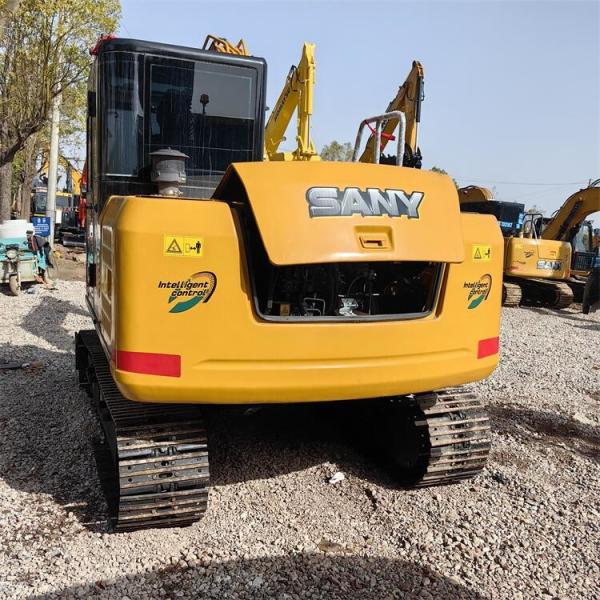 Quality Compact Second Hand Sany Digger SY95C Excavator Ergonomic Design for sale