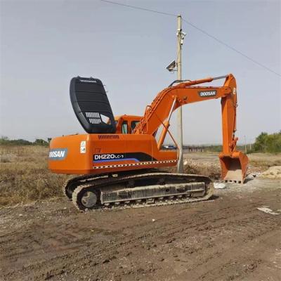 China Doosan DH220LC-7 máquina de excavación usada 22 toneladas de alta maniobrabilidad en venta