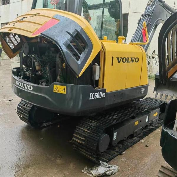 Quality Original Korea Second Hand Volvo Excavators Ec60d 6 Ton Used Volvo Digger for sale