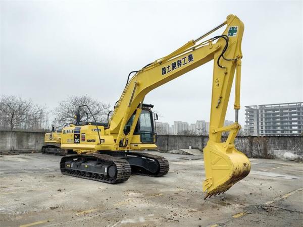 Quality Robust Design Used 20 Ton Excavators Komatsu PC200-8 Excavator With Cummins Engine for sale