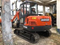 Quality Compact Doosan DH55 Used Digger Doosan 5 Ton Excavator With ISUZU Engine for sale