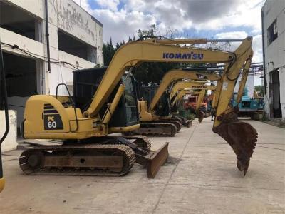 Cina Escavatori idraulici usati Komatsu PC60-8 6 tonnellate Escavatori piccoli usati in vendita
