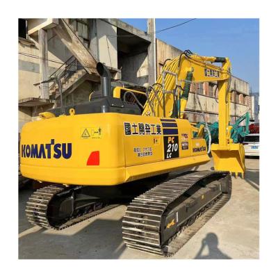 China Tweedehands graafmachine PC210-8 Gebruikte Komatsu graafmachine 21 ton Sterke stabiliteit Te koop