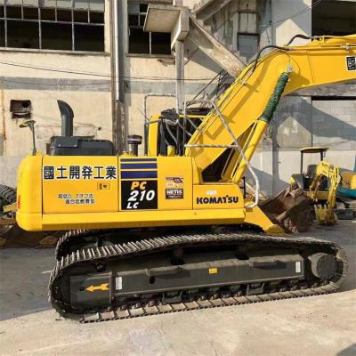 China Tweedehands graafmachine PC210-8 Gebruikte Komatsu graafmachine 21 ton Sterke stabiliteit Te koop