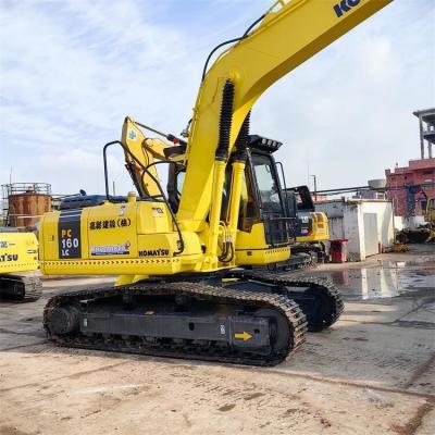 Cina PC160-7 Komatsu Escavatore da 16 tonnellate Escavatrice usata in vendita