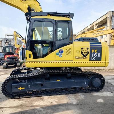 Cina PC160-7 Komatsu Escavatore da 16 tonnellate Escavatrice usata in vendita