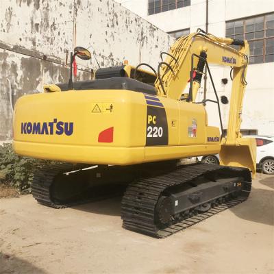 China PC220-8 Komatsu 22 tonnellate escavatore scavatori di seconda mano 110KW Potenza for sale
