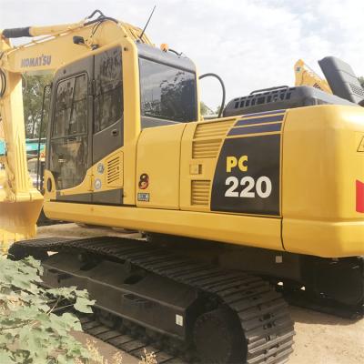 Cina PC220-8 Komatsu 22 tonnellate escavatore scavatori di seconda mano 110KW Potenza in vendita